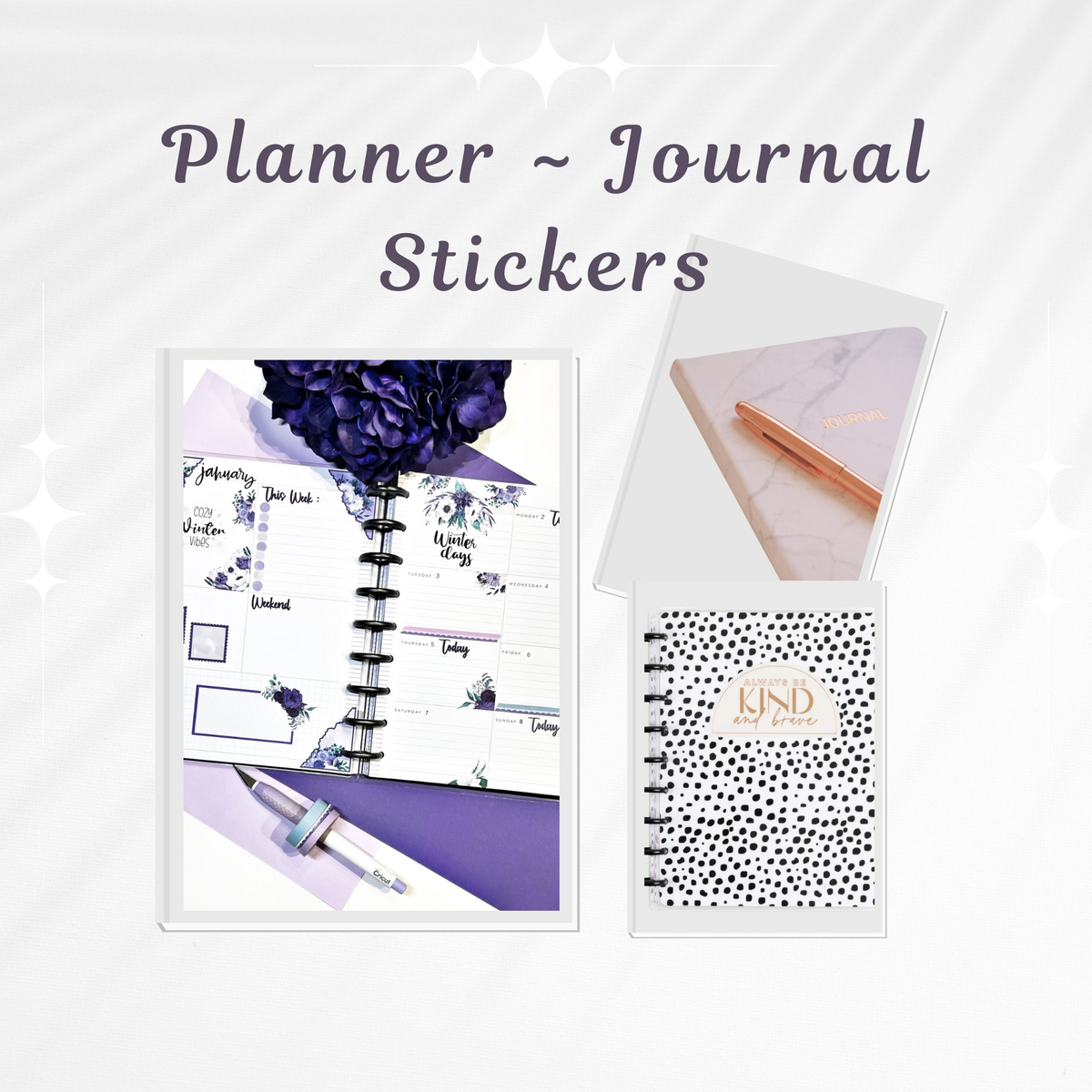 Planner ~ Journal Stickers – HappyPlanGirls Designs