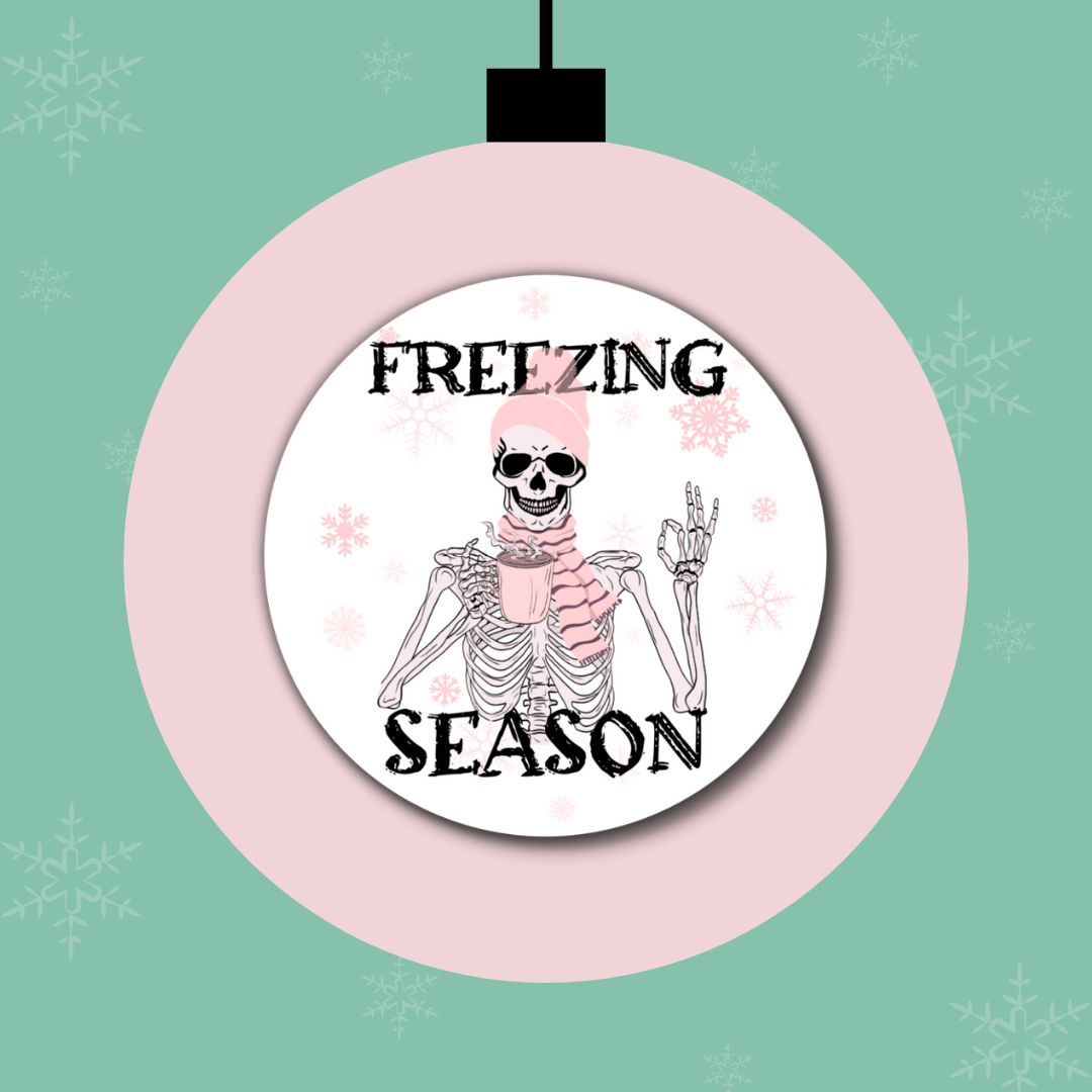 Freezing Season Vinyl Sticker – HappyPlanGirls Designs
