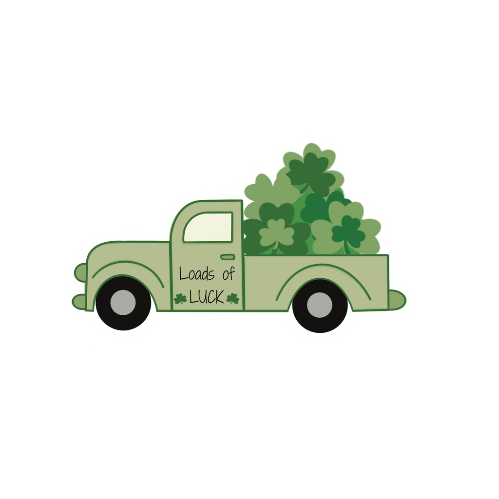 Loads of Luck Truck Sticker – HappyPlanGirls Designs