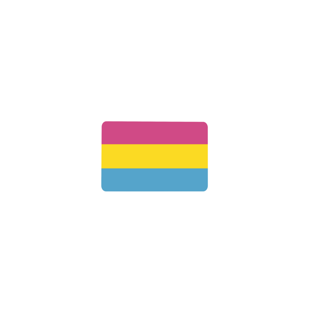 Pansexual Flag Sticker – HappyPlanGirls Designs